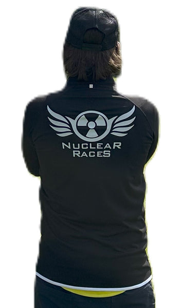 Mens Nuclear Races Black 1/4 Zip Top – The Nuclear Races